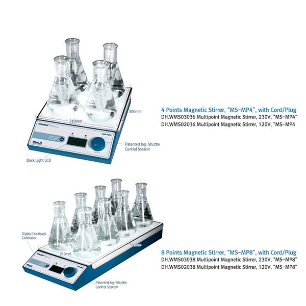 Multipoint Magnetic Stirrers- Daihan Scientific - ex-lab