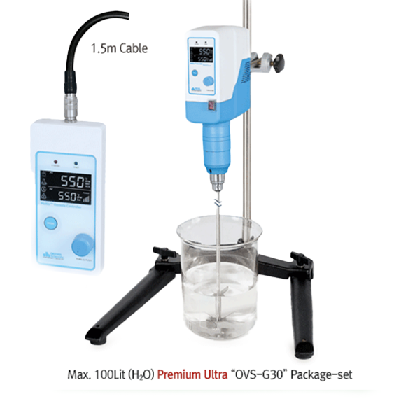 Premium Ultra Hi-Torque Overhead Stirrer- Daihan Scientific - ex-lab